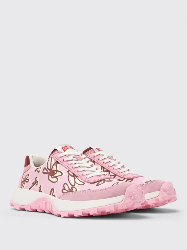 Camper Floral Print Lace-up Sneakers