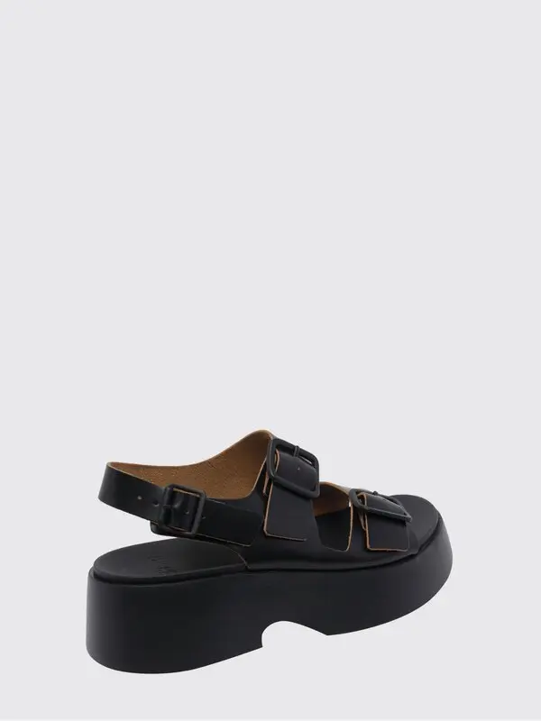Camper Buckled Heeled Sandals - Black