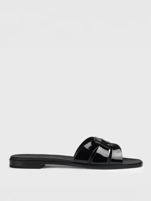DOUCAL'S Flat Sandal - Black