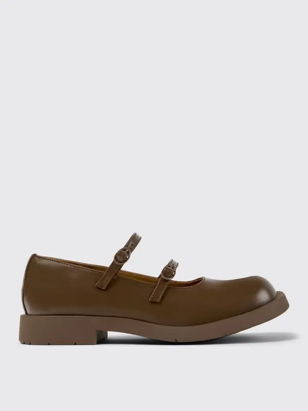 Camper Mary Jane Ballet Flats - Brown