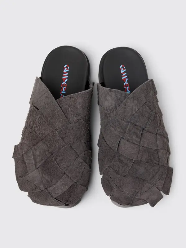 Camper Woven Slip-on Mules