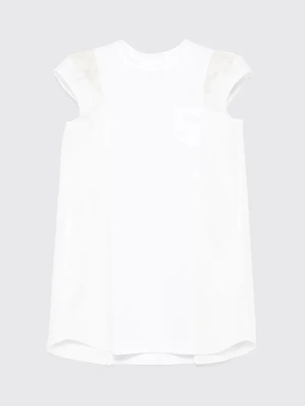 Sacai Shift Dress - White 1