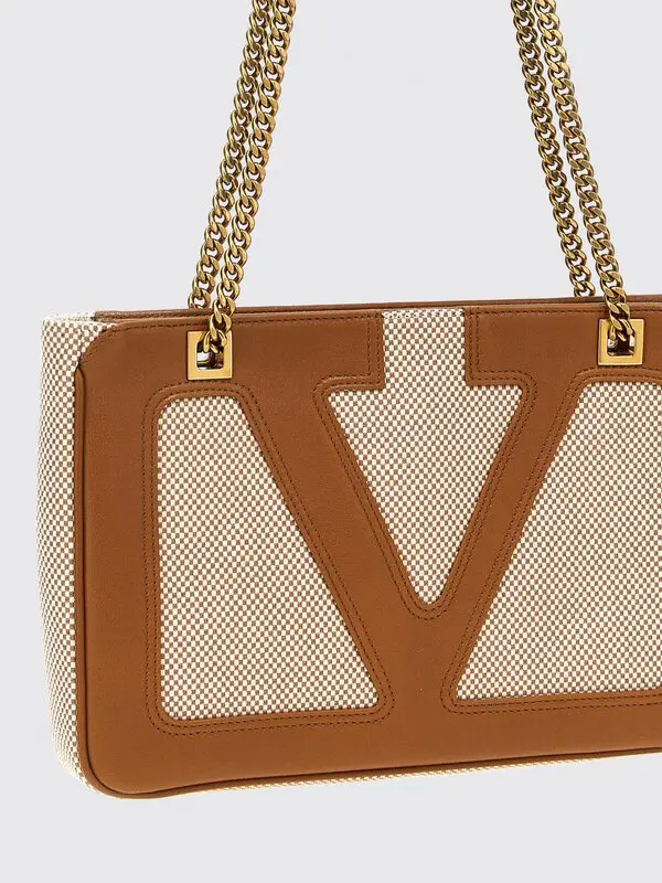 Valentino Garavani Shoulder Bag - Natural