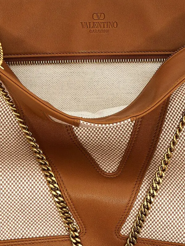 Valentino Garavani Shoulder Bag - Natural