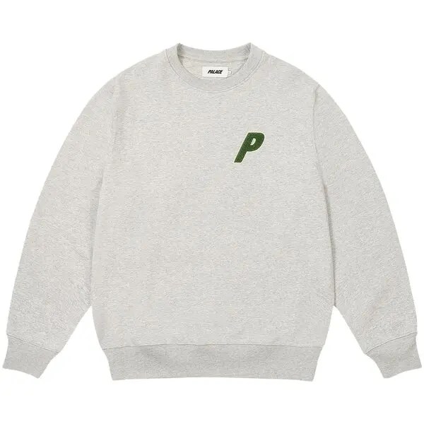PALACE Chenille Tri-ferg Crew Marl