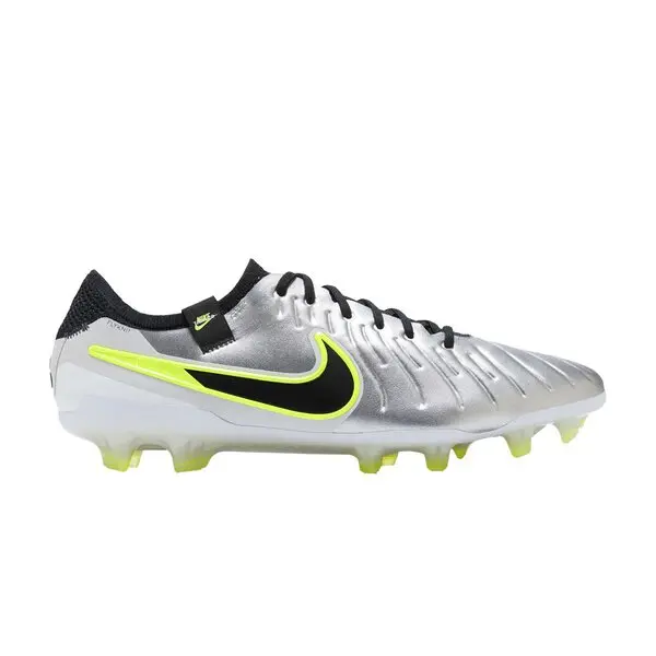 Nike Tiempo Legend 10 Elite Fg Soccer Cleats - Silver