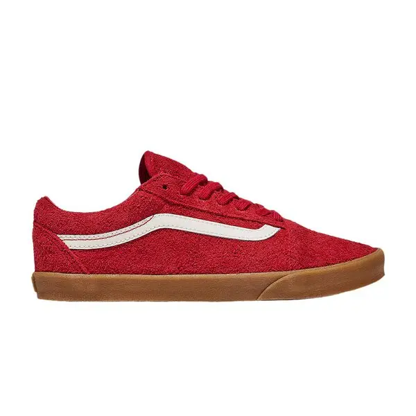 VANS Old Skool Lowpro Gum Sneakers - Red