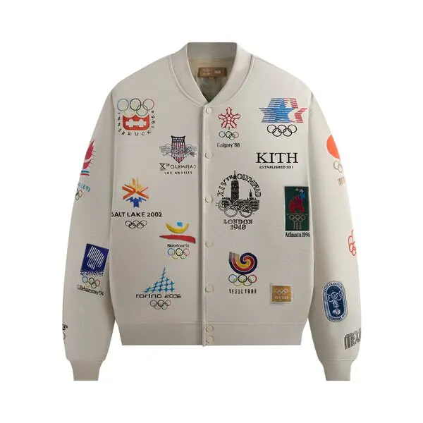 Kith For Olympics Heritage Marvin Bomber Jacket - Multicolor
