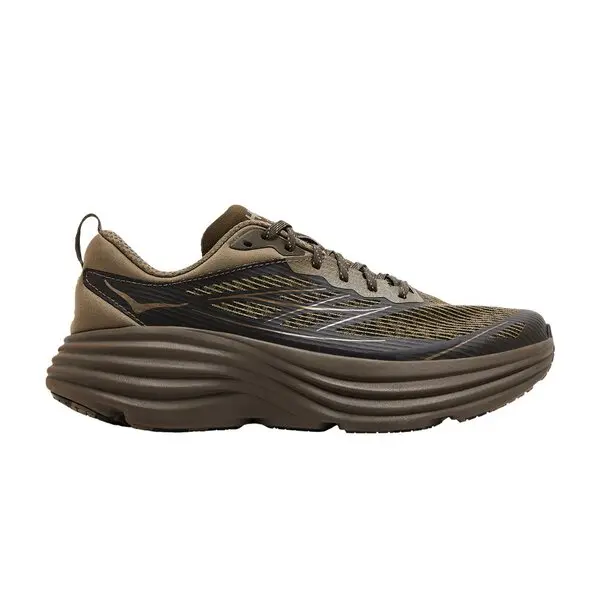 HOKA® Bondi Caged 'stealth Tech Pack - Brown