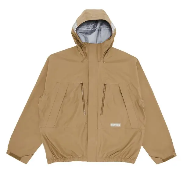 Supreme Gore-tex Taped Seam Shell Jacket - Tan