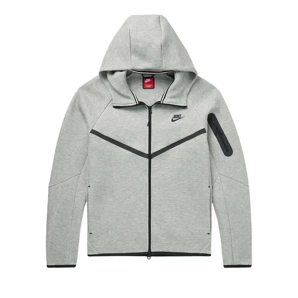 Nike Tech Fleece Windrunner Hoodie - Grey