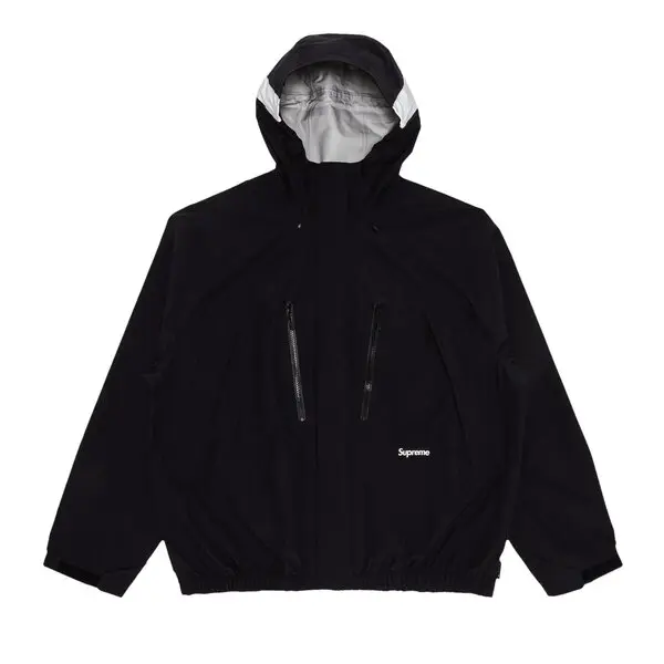 Supreme Gore-tex Taped Seam Shell Jacket - Black