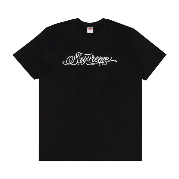Supreme Script Tee - Black