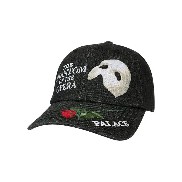PALACE Phantom Of The Opera 6-panel Cap - Black