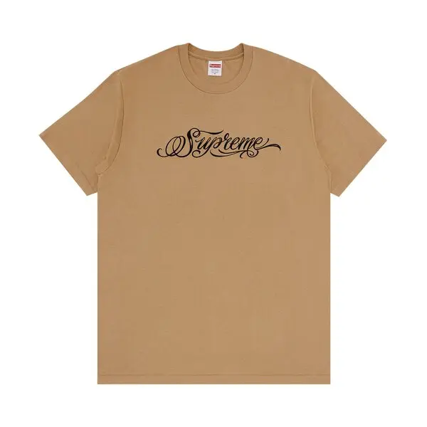 Supreme Script T-shirt - Tan