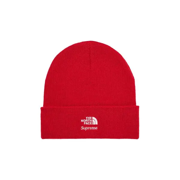 Supreme X The North Face Beanie - Red