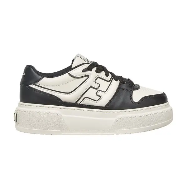 Fendi Match Platform Sneakers - Black