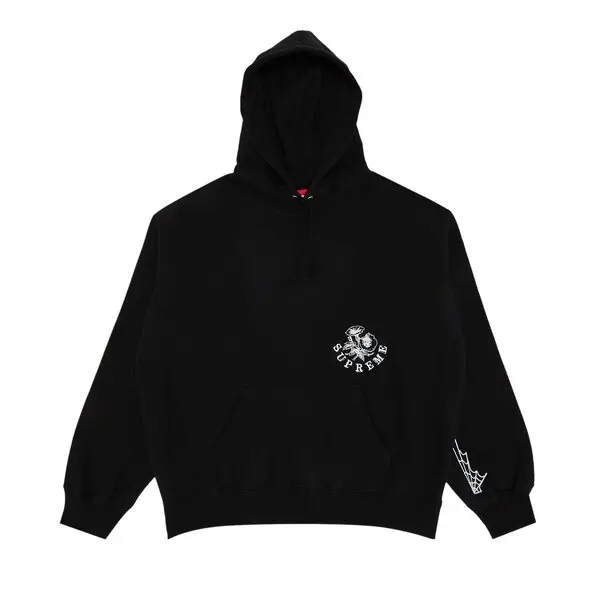 Supreme Embroidered Hooded Sweatshirt