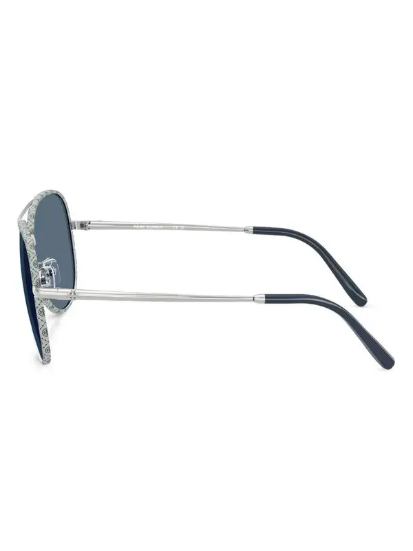 Tory Burch Eleanor Sunglasses - Silver