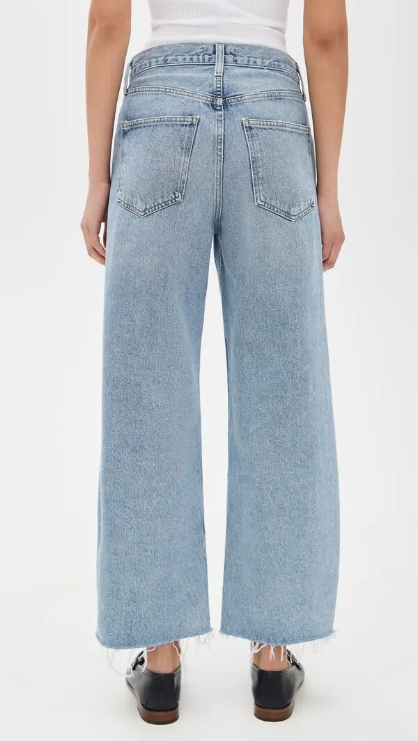AGOLDE Low Curve Fray Jeans - Force