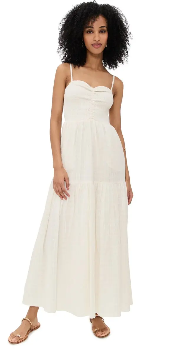 L*Space Mallorca Maxi Dress - Cream