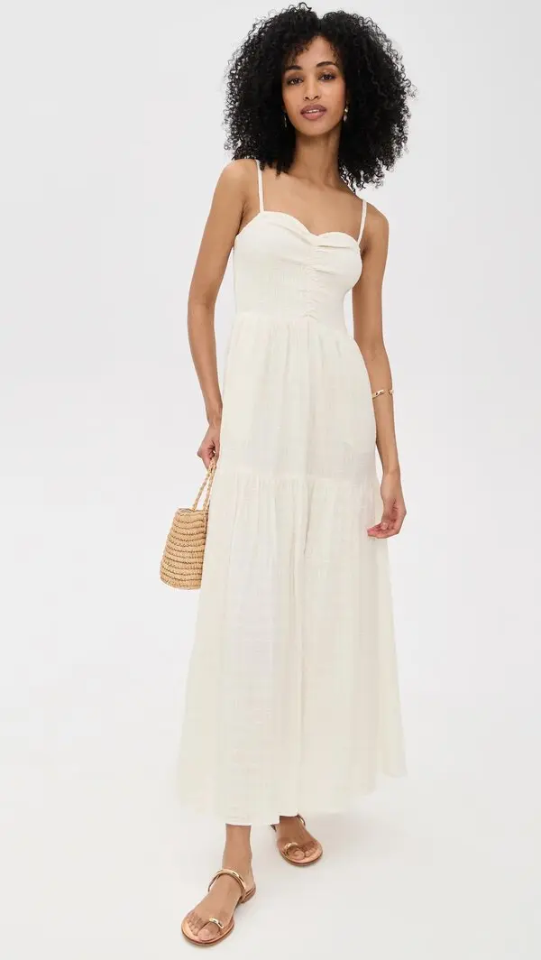 L*Space Mallorca Maxi Dress - Cream