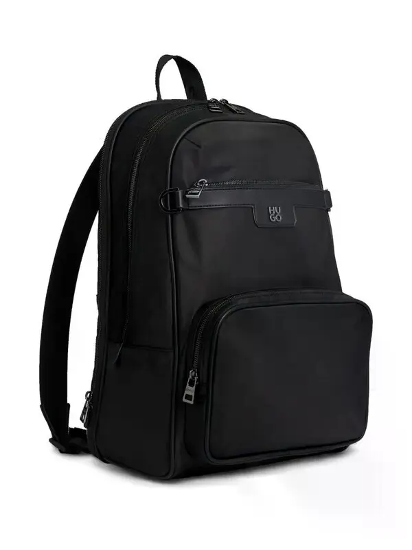 Hugo Boss Multi-Pocket Backpack In Black 10% Off Editorialist