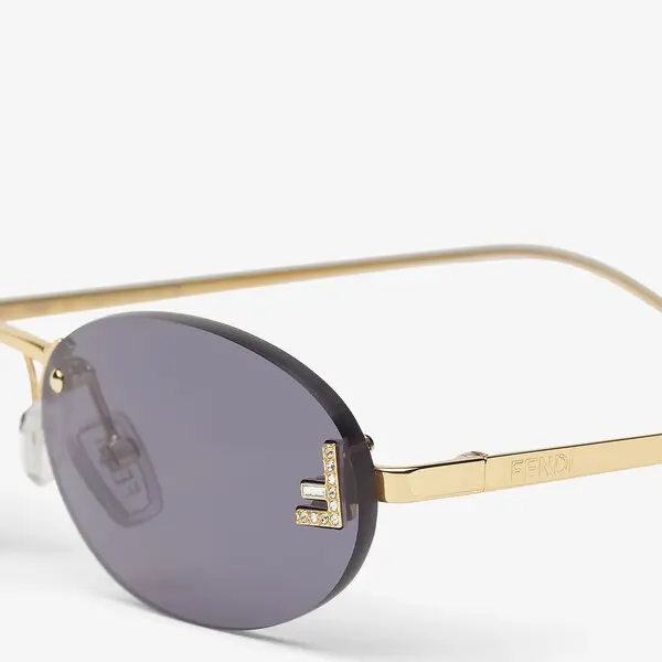 Fendi First Crystal Sunglasses - Blue