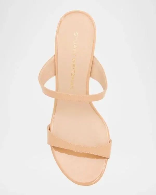 STUART WEITZMAN Nudist Dual-strap Sandals - Beige
