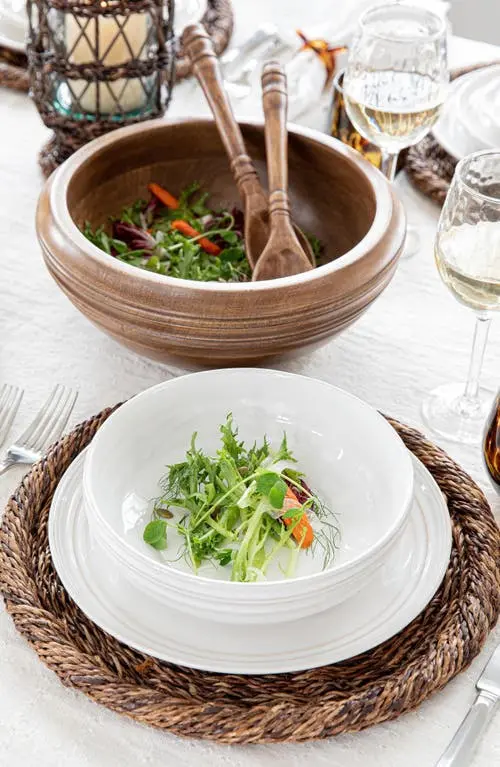 JULISKA Bilbao Wood 12-inch Serving Bowl