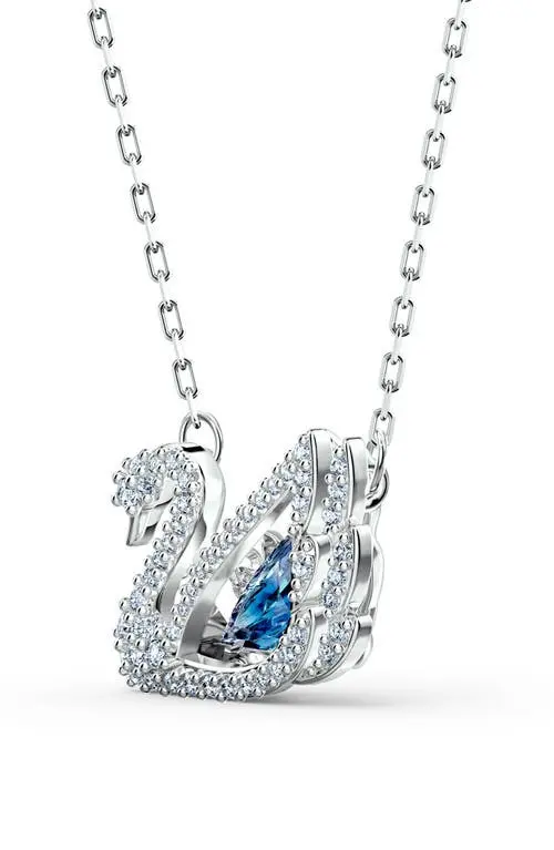 SWAROVSKI Crystal Swan Pendant Necklace