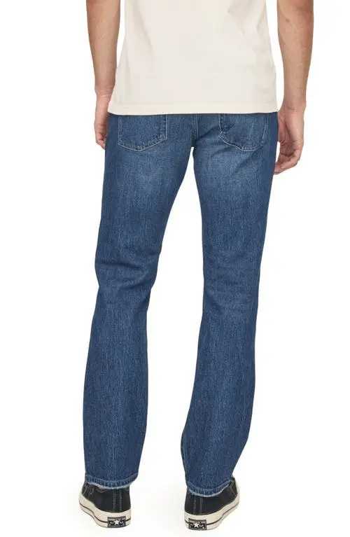 Warp + Weft High-waisted Straight Leg Jeans