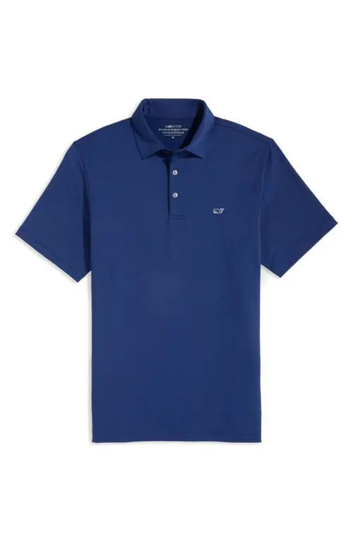 Vineyard Vines Sankaty Performance Polo - Blue Depth