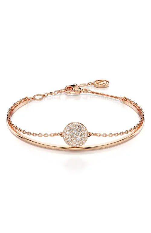 SWAROVSKI Sublima Bangle Bracelet - Rose Gold