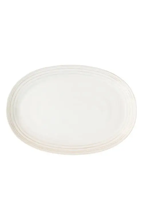 JULISKA Bilbao 17-inch Platter - Whitewash