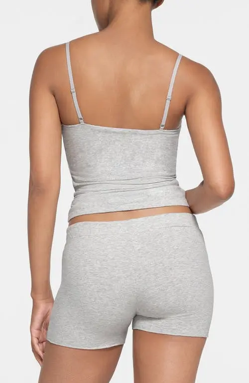 SKIMS Stretch Cotton Jersey Camisole - Light Heather Grey
