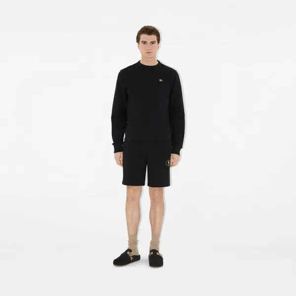 Burberry Knight Stamp Cotton Sweatshirt