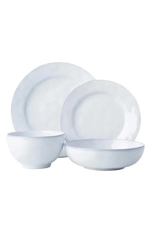 JULISKA Quotidien 4-piece Place Setting - White Truffle