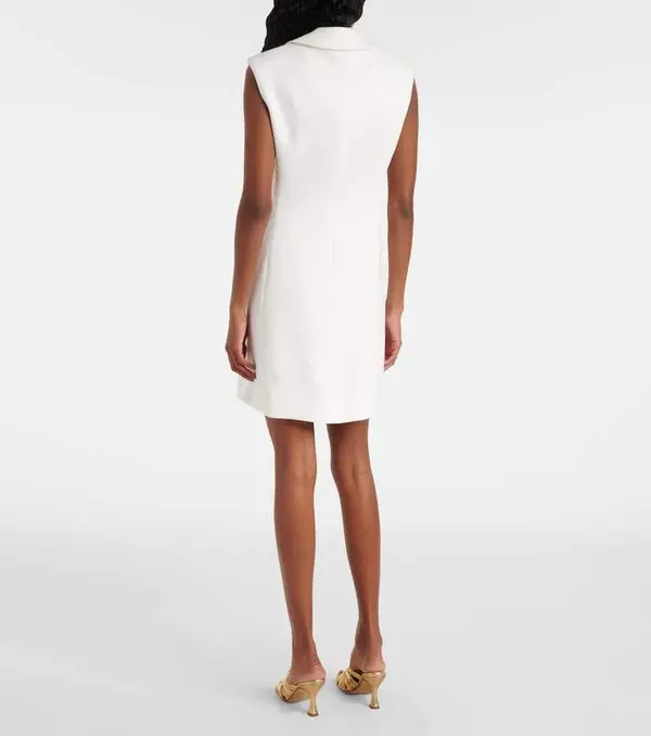 Veronica Beard Fairfax Linen-blend Minidress