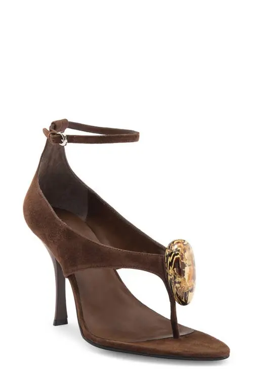 Jeffrey Campbell Bronzite Ankle Strap Sandal