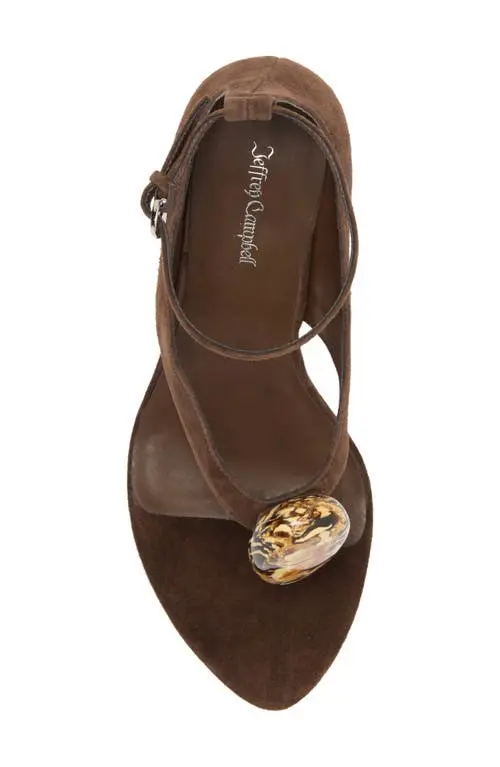 Jeffrey Campbell Bronzite Ankle Strap Sandal
