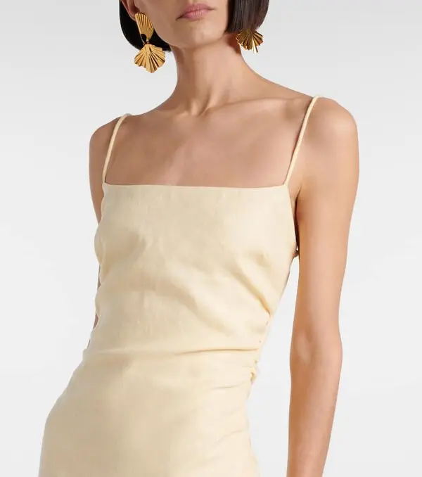 SIR. Tamara Linen Midi Dress
