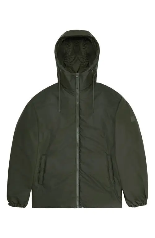 Rains Lohja Insulated Rain Jacket - Green