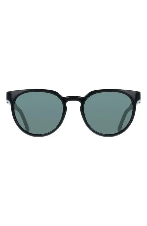 FERRAGAMO 53mm Round Sunglasses - Black