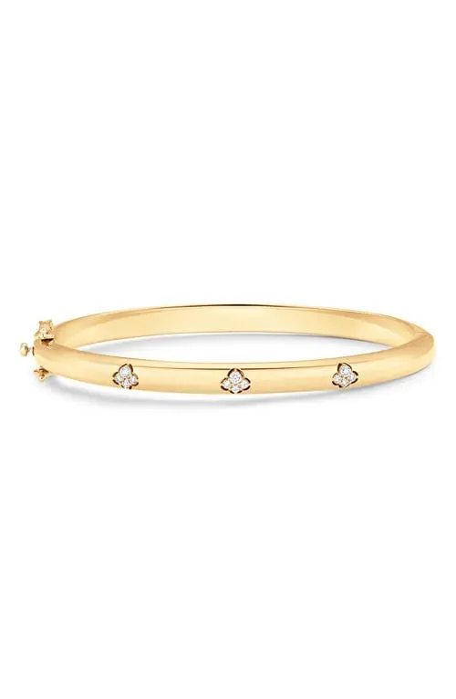 Sara Weinstock Dujour Diamond Bangle - Yellow Gold