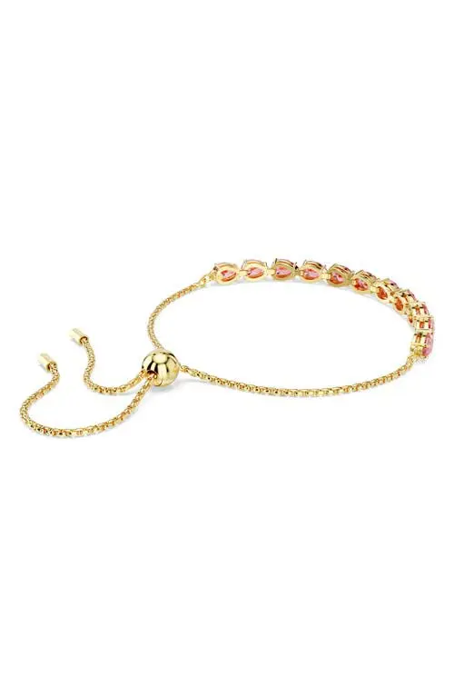 SWAROVSKI Matrix Slider Bracelet - Pink