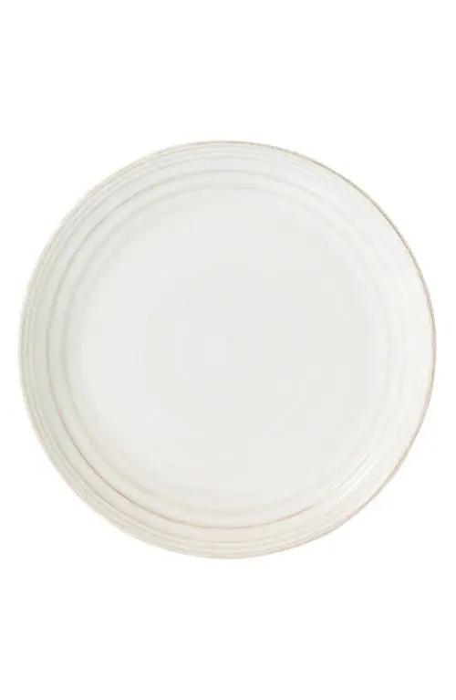 JULISKA Bilbao Dessert/salad Plate - Whitewash