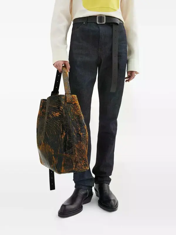 JIL SANDER Leather Shoulder Bag