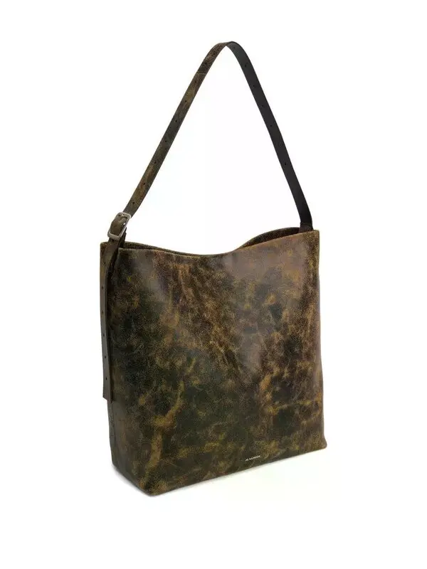 JIL SANDER Leather Shoulder Bag