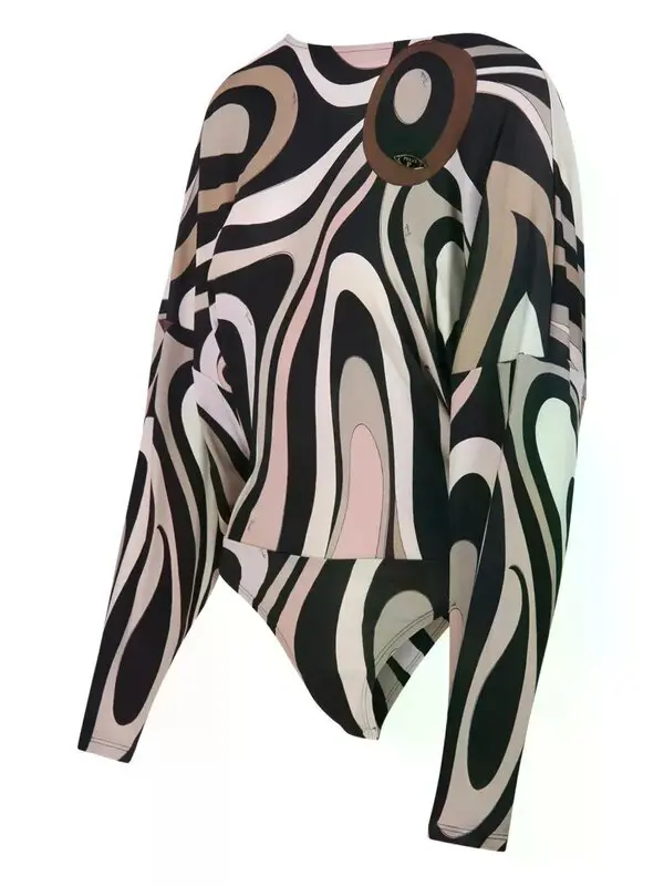 Emilio Pucci Marmo-print Bodysuit